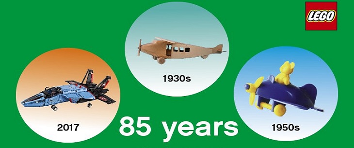 Lego celebra 85 anos