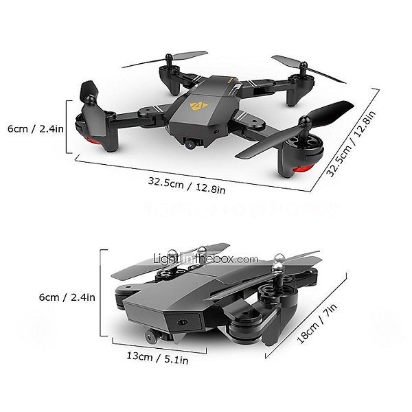 Drone Visuo XS809W com câmara HD a €30