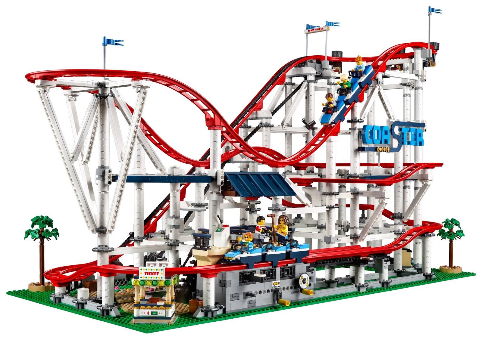 LEGO_roller_coaster_01 | Pela Estrada Fora