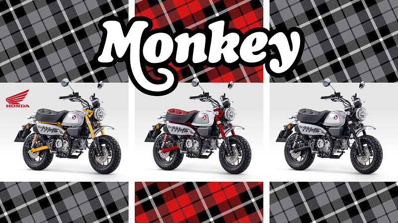 Honda CB1000R, CMX500 Rebel e Monkey com novas cores para 2023
